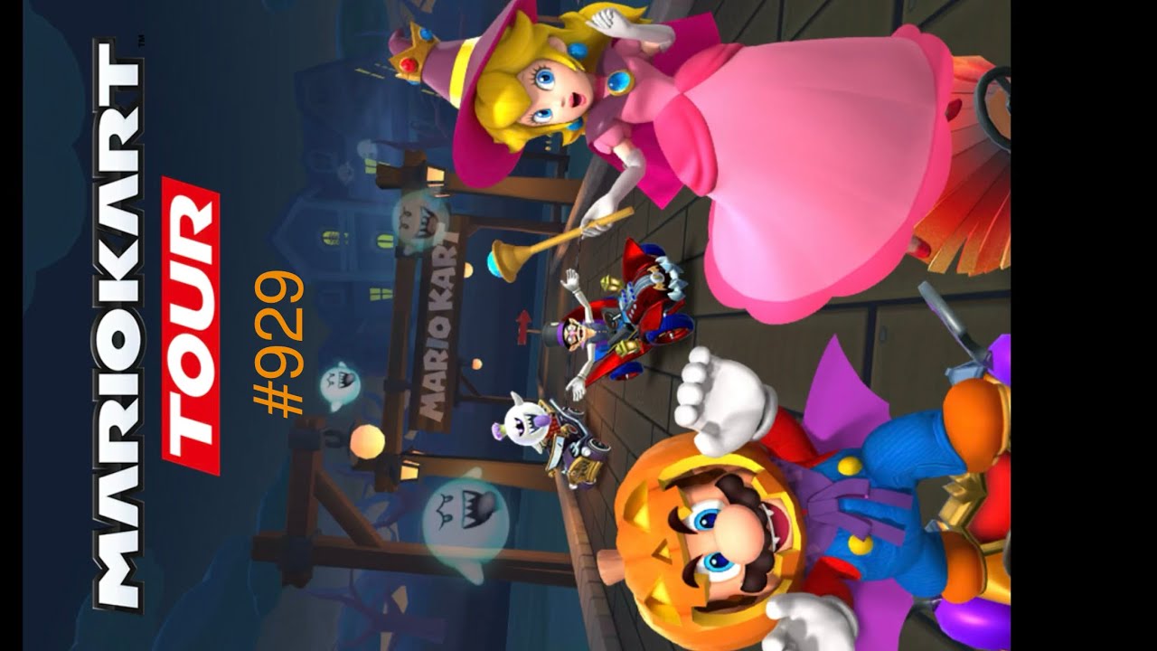 Mario Kart Tour gameplay #929 (Halloween Tour) - YouTube