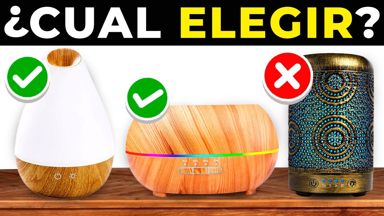 😮 Los 5 MEJORES HUMIDIFICADORES y DIFUSORES de AROMAS 2025 | INFUSORES ...