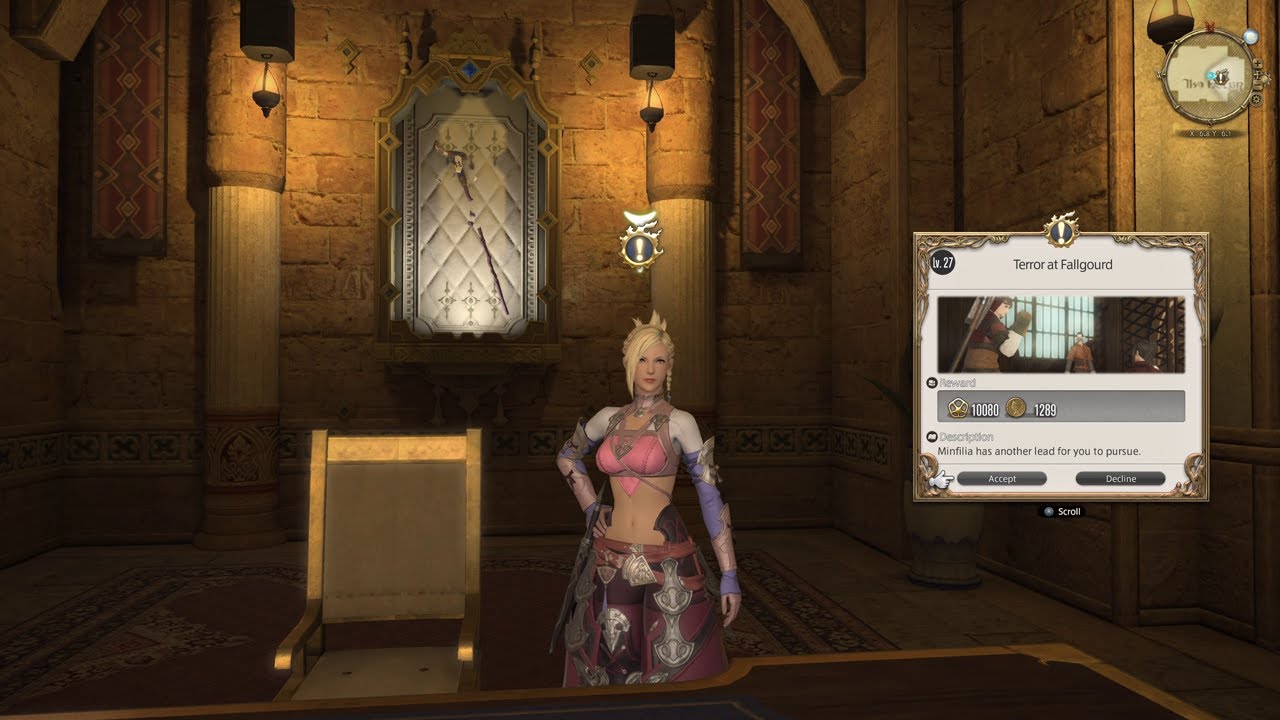 FFXIV A Realm Reborn Main Scenario Quest: Terror at Fallgourd - YouTube