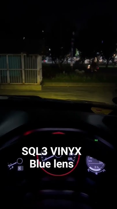 Lampu Sorot Sql3 Blue Lens Vinyx 40 Watt Lampumurah Automobile Sql Youtube