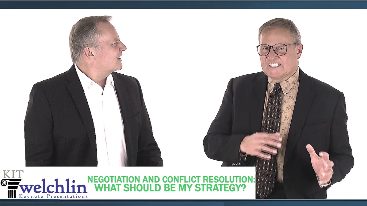 Negotiation and Conflict Resolution: What Should Be My Strategy? - YouTube