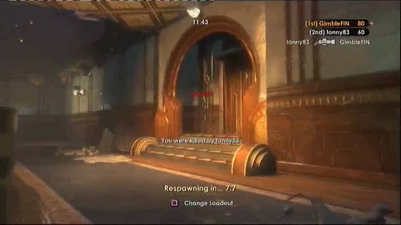 Bioshock 2 MP Mercury Suites Survival [PS3] - YouTube