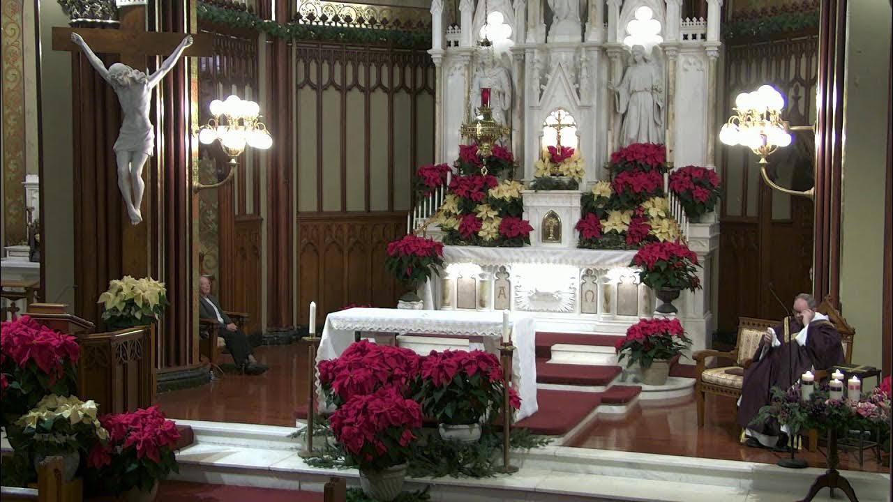Vigil-4th Sunday of Advent, 4PM Mass, 23 December 2023, Transfiguration of the Lord Parish-St ...