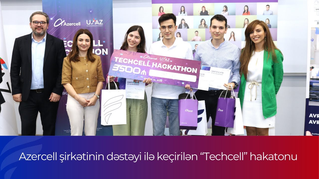 "Techcell" hakatonu - YouTube