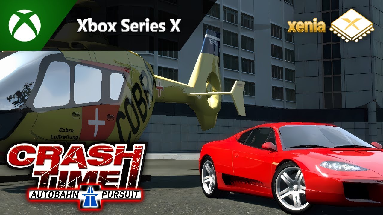 Crash Time: Autobahn Pursuit on Xbox Series X powered by Xenia - YouTube
