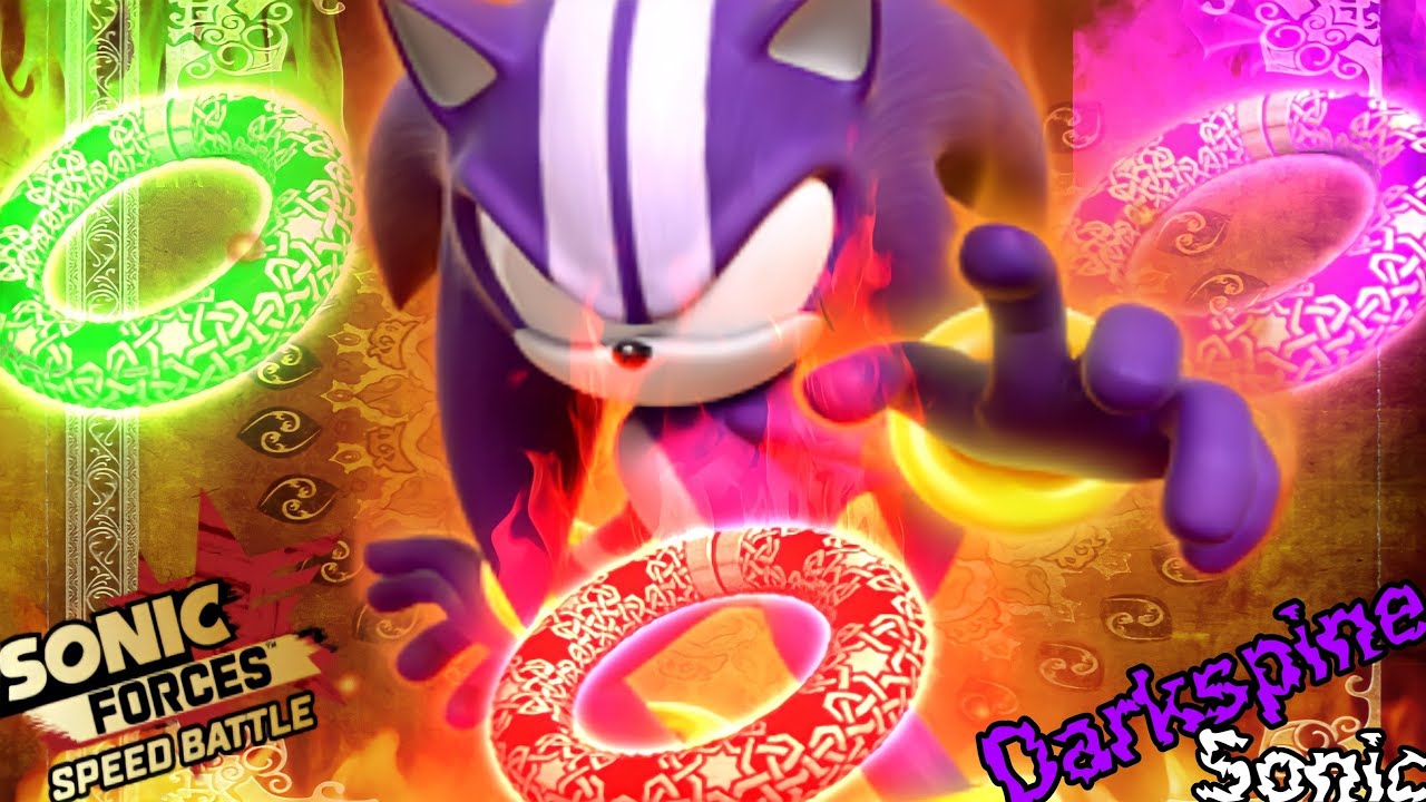 Darkspine Sonic Lvl 4 Showcase | Sonic Forces: Speed Battle - YouTube
