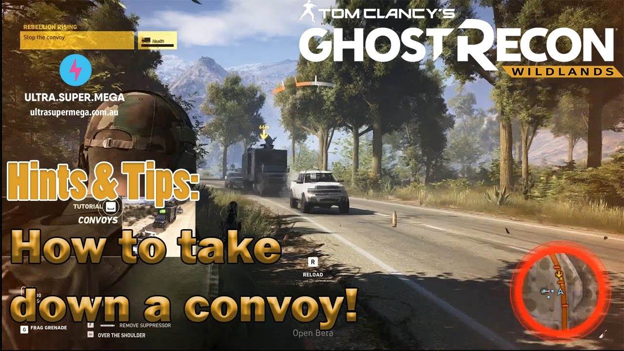 Ghost Recon Wildlands Tips: Convoy take downs - YouTube