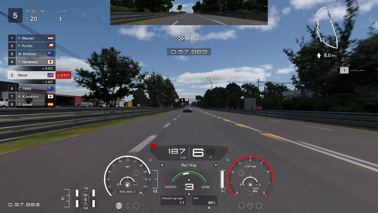 Two Laps Of Le Mans w/ Tune - Honda Civic Type R (EK) TC - Racing ...