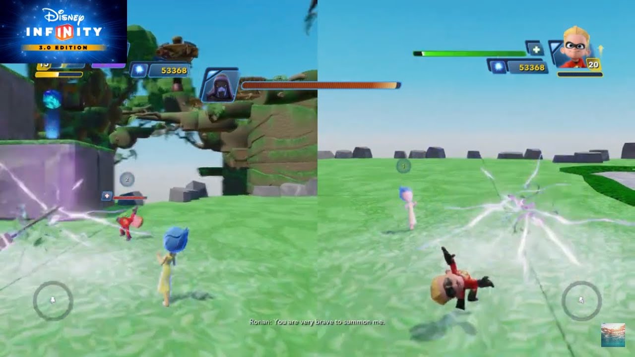 Disney Infinity 3.0 Joy & Ronan vs Dash - YouTube