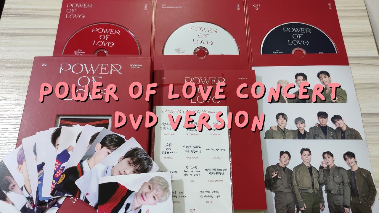 Seventeen Haul #66 - Power of Love Concert DVD Version - YouTube