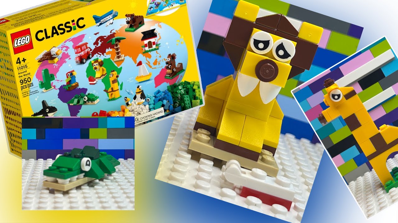 15 Speed Builds ! Around the World Lego Classic Set 11015 - YouTube