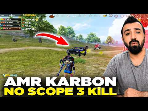 AMR İLE KARBON ATTIM NO SCOPE 3 KİLL ! BATUR GAME PUBG MOBİLE !