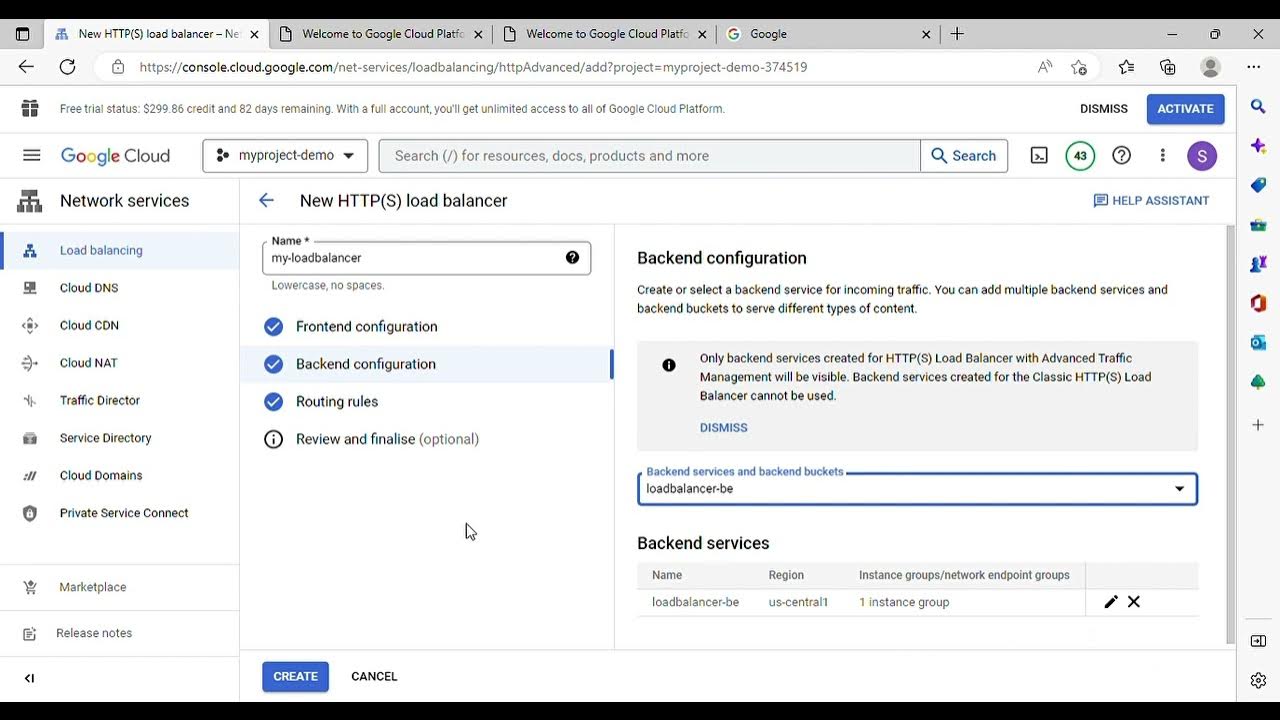 Google Cloud- Virtual Machine Load Balancer - YouTube