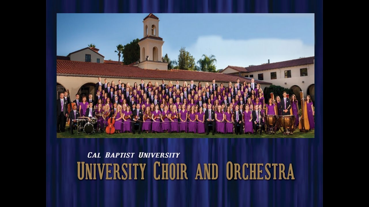 CBU Choir and Orchestra (5:00 performance) - YouTube