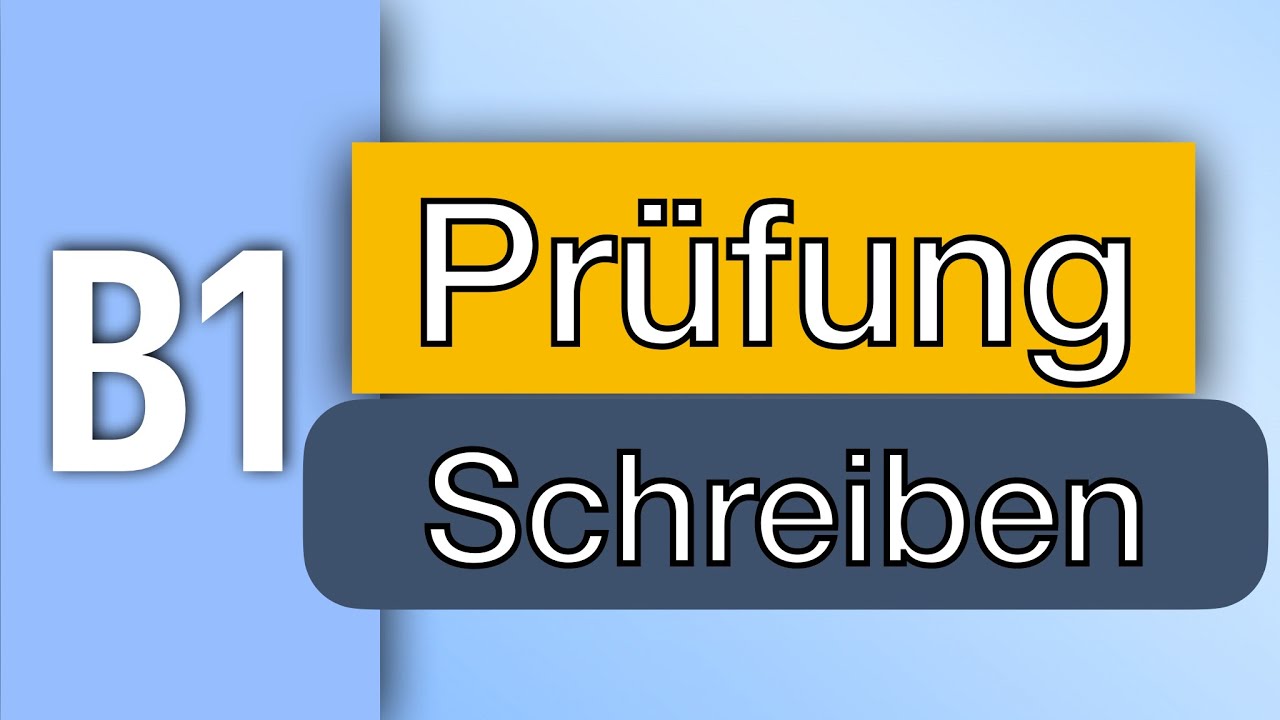Schreiben B1 Prüfung #5 2023 I German Test For Immigrants I (DTZ , Telc ...