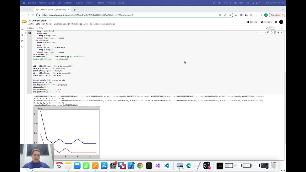 Estructura De Datos - Listas Enlazadas Vs Listas Vs Numpy - YouTube