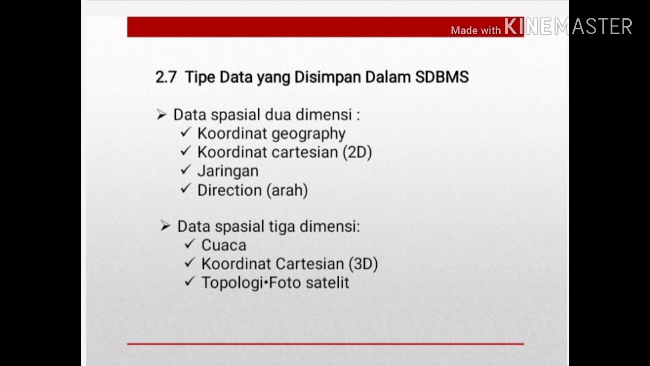 KONSEP-KONSEP PENGELOLAAN BASIS DATA DALAM SIG (Pemetaan Hutan dan SIG ...