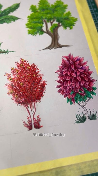 2 trees rendering tutorial | 🏽🌳 - YouTube