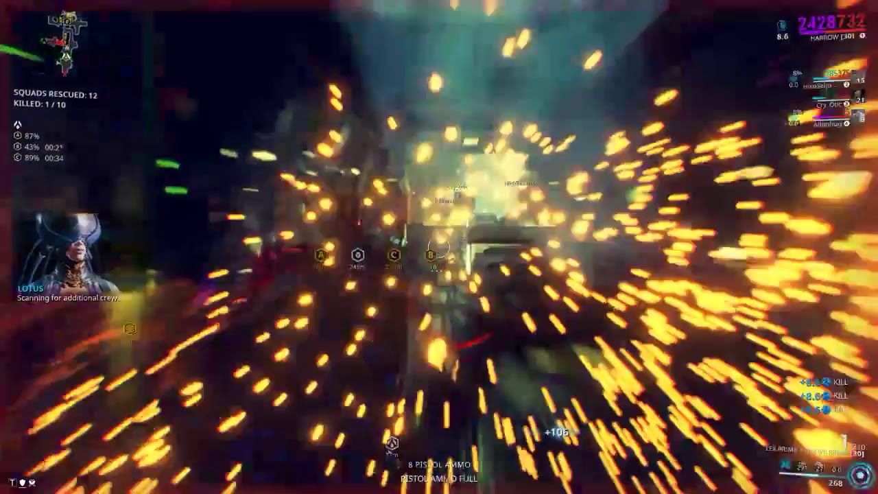 Warframe: Harrow Max Rank Defection - YouTube