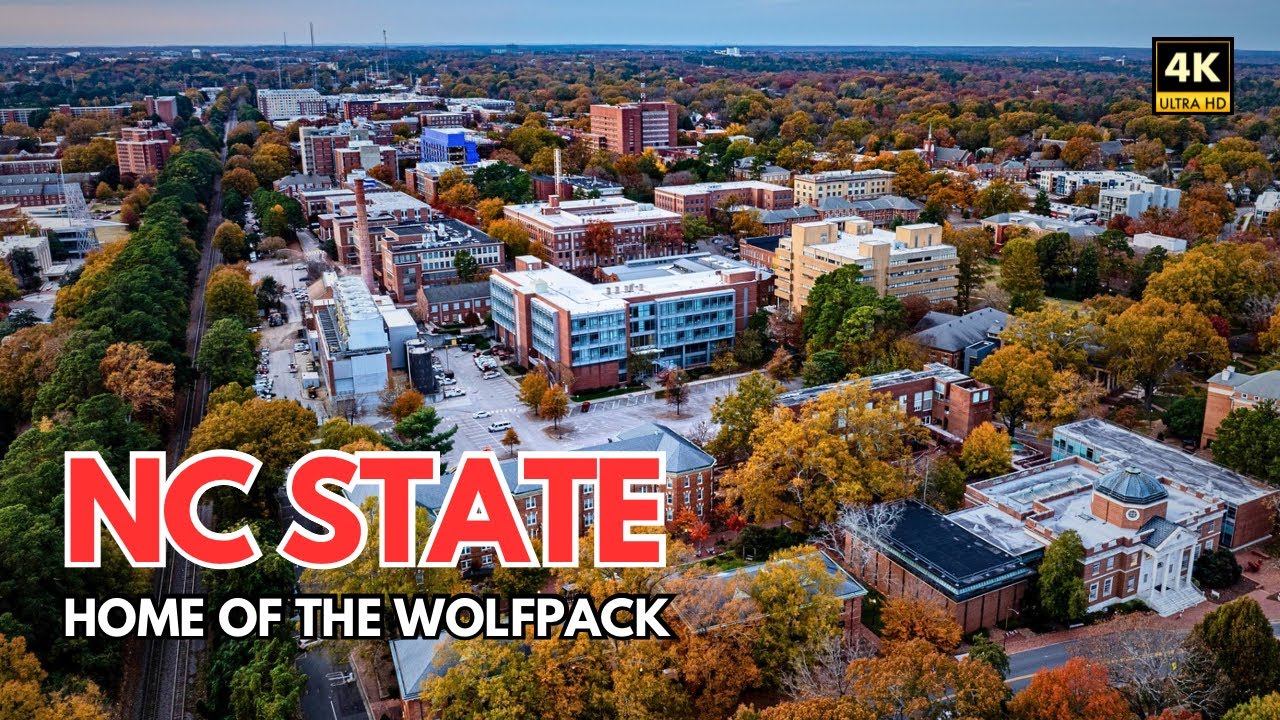 NC State University | Home of the Wolfpack | Cinematic Drone Tour 4K ...