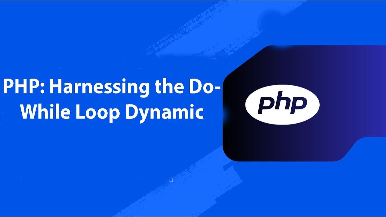 Do While Loop PHP - YouTube