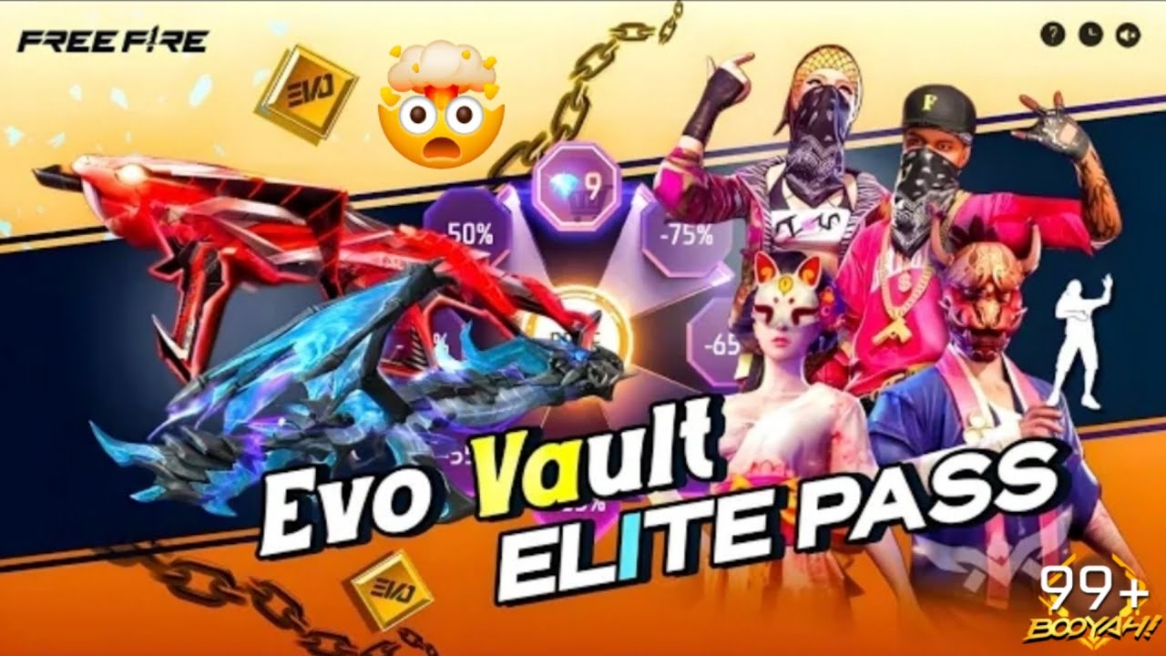 Next Evo Vault Event, Elite Pass Return | Free Fire New Event 🤩🫣| Ff ...