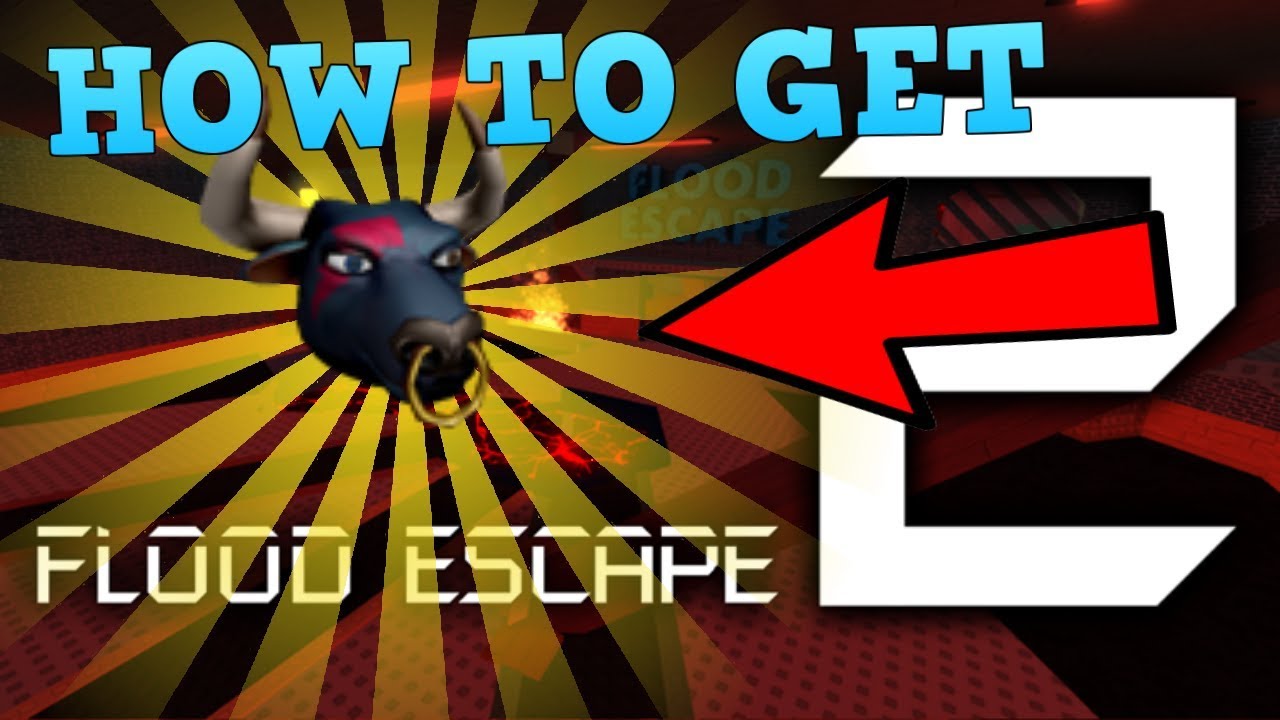 HOW TO GET THE MINOTAUR MASK! | Roblox Flood Escape 2 Tutorial - YouTube