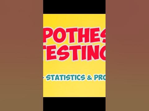 Introduction to Hypothesis Testing - Grade 11 Statistics and ...