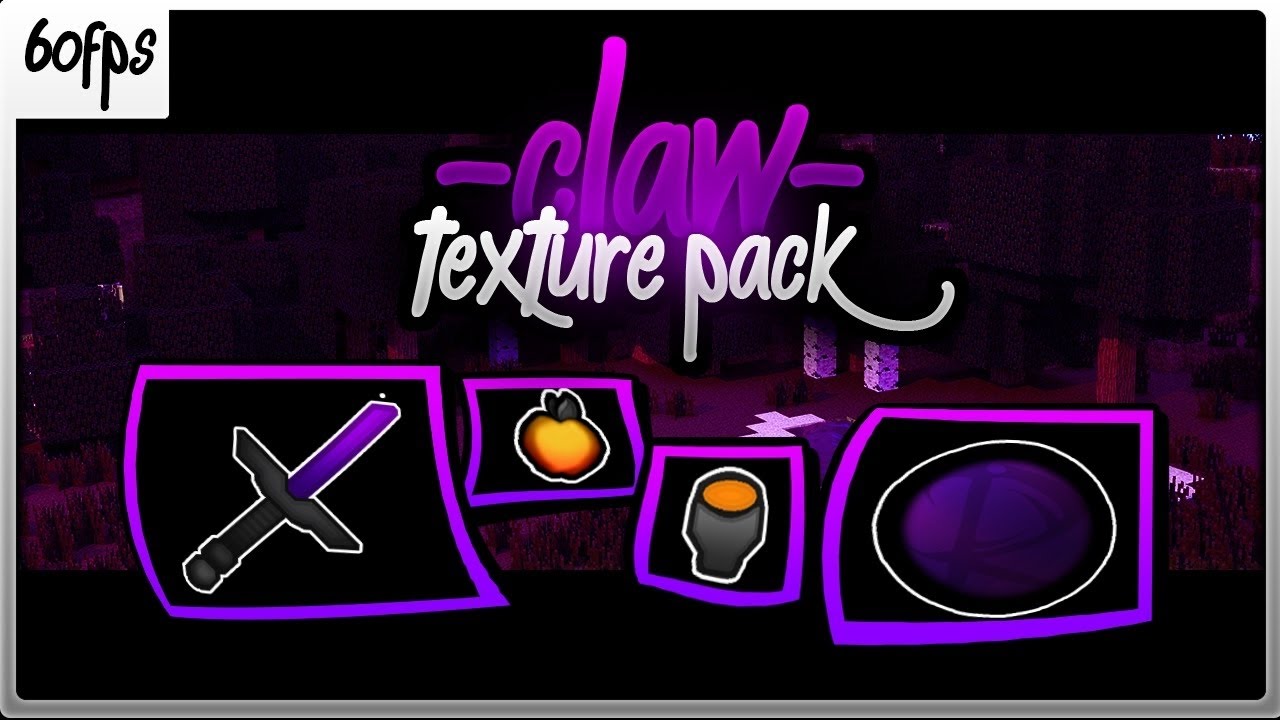 Minecraft PvP Texture Pack: CLAW TEXTURE PACK [1.7] - [1.8] - YouTube