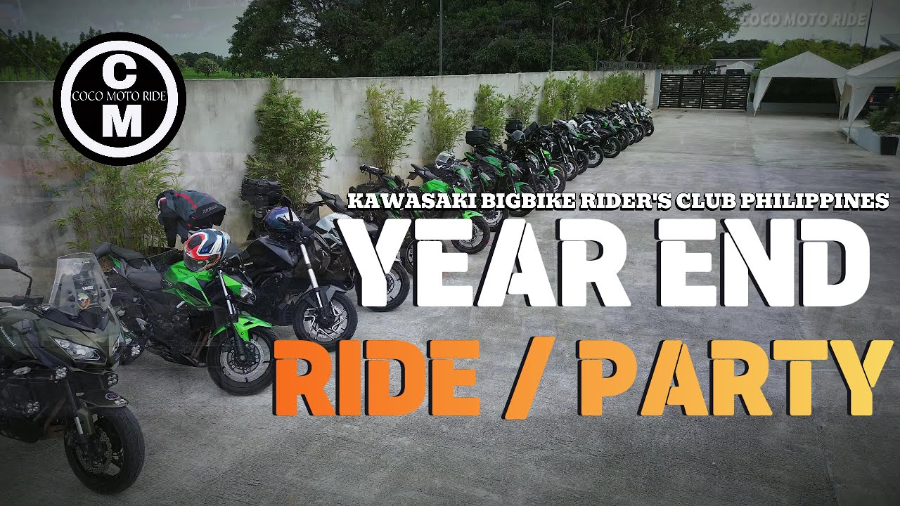 Year end rideXparty with Kawasaki Bigbike Rider's Club Philippines ...
