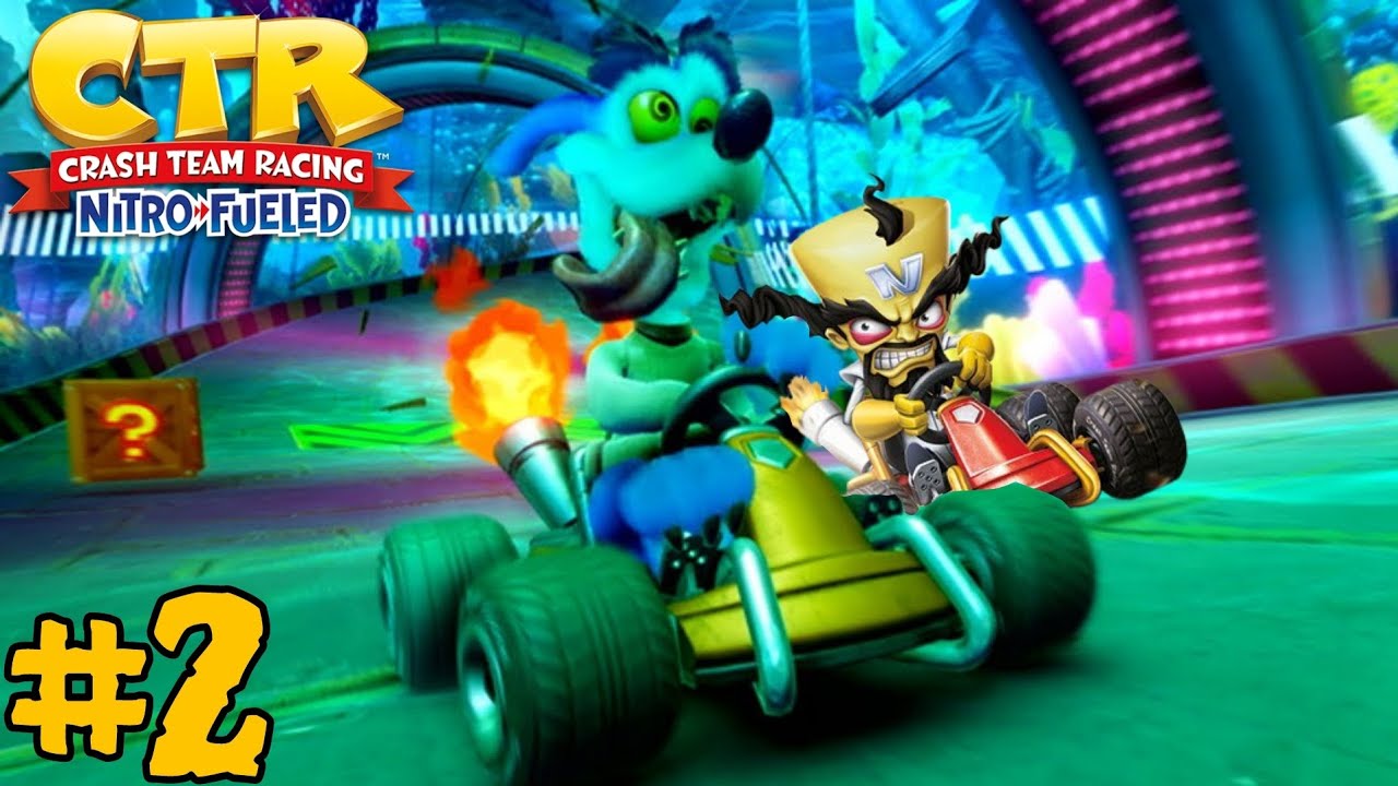 CRASH TEAM RACING Nitro Fueled #2 Kräftemessen mit Ripper Roo + Quest mit Cortex | Hikaru - YouTube