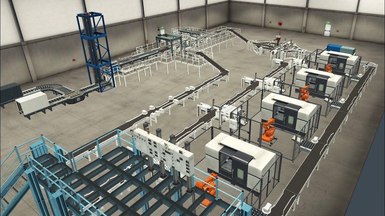 Factory I/O - Production line special module - YouTube