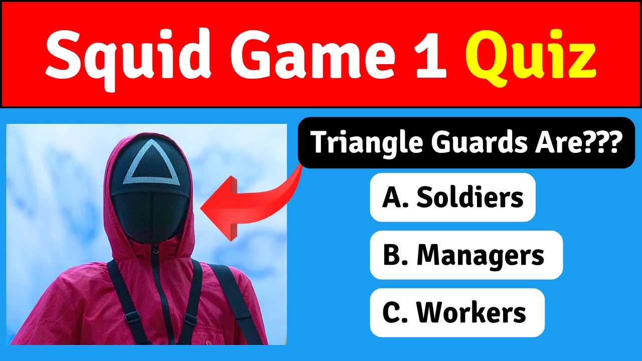 Squid Game 1 Quiz: Can you Get Them Right? - YouTube