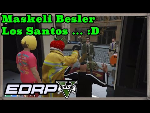 EDRP - ErikDalı RP l Maskeli Beşler Los Santos :D - Bir Garip Kuyumcu Soygunu ..