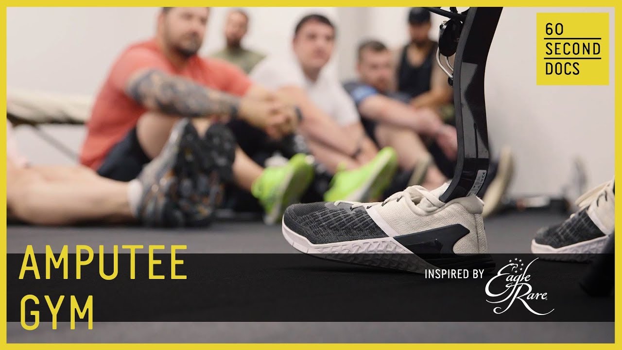 Amputee Gym | Adaptive Training Foundation // 60 Second Docs - YouTube