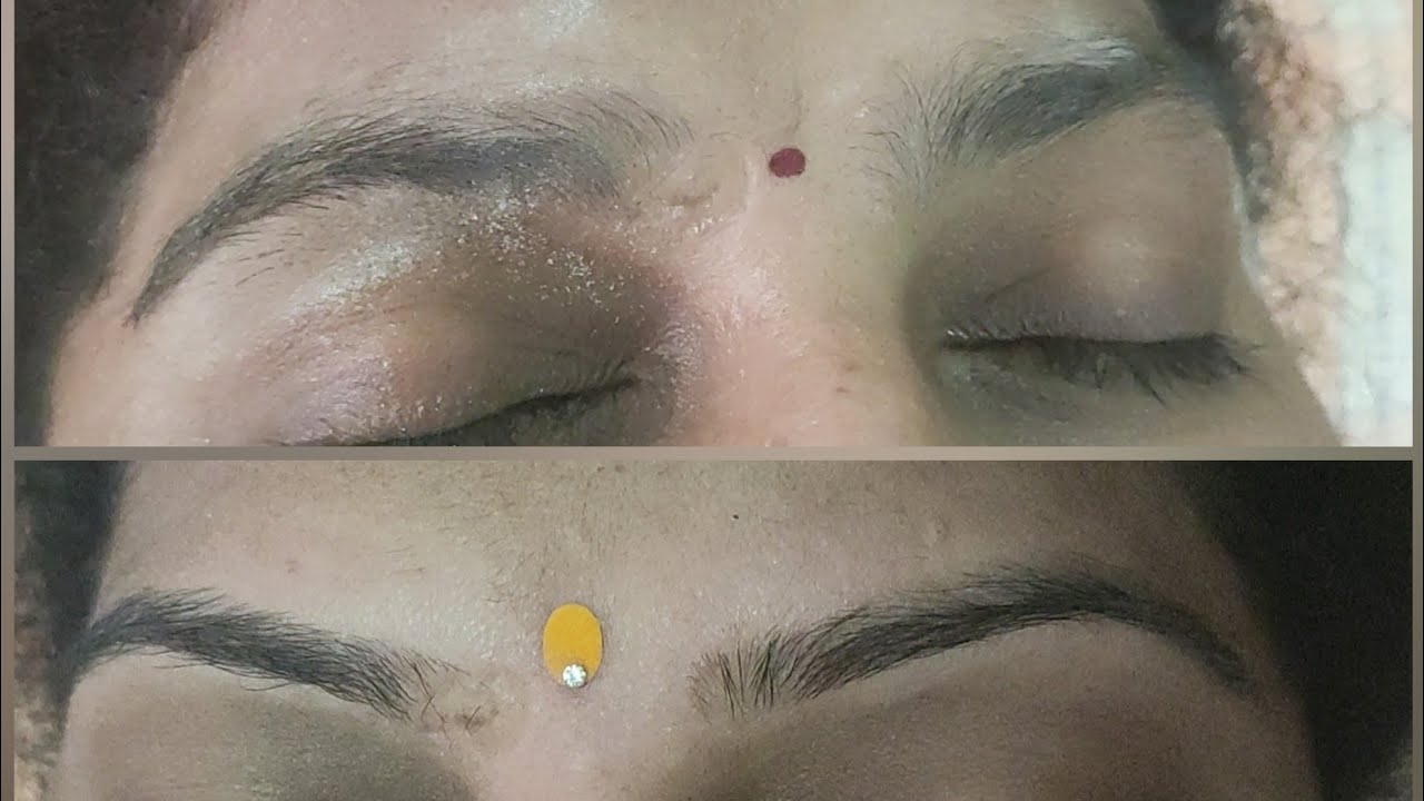 Eye brow threading//parlour service//new channel introducing - YouTube