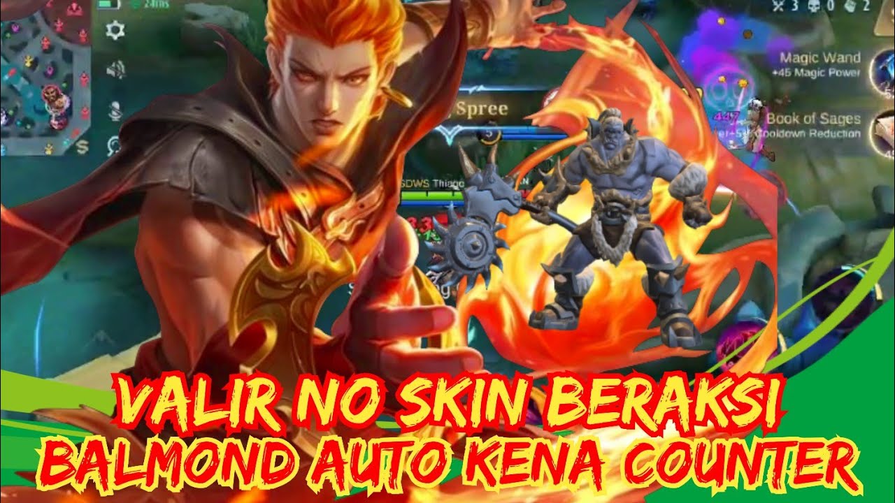 VALIR JARANG DI PICK?PADAHAL BISA UNTUK COUNTER BALMOND|TUTORIAL VALIR|BUILD VALIR TERSAKIT 2022 ...
