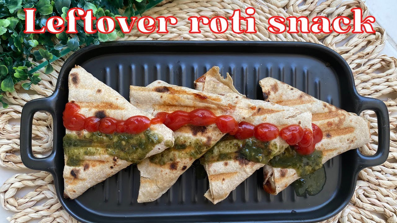Best Leftover Roti Snack | Leftover Roti Recipe | kids Lunchbox Recipes ...