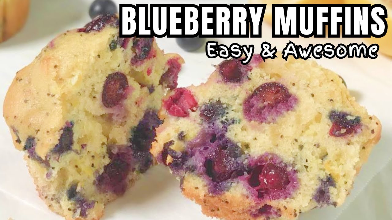 Master Baker Reveals the Simplest Blueberry Muffin Recipe - YouTube