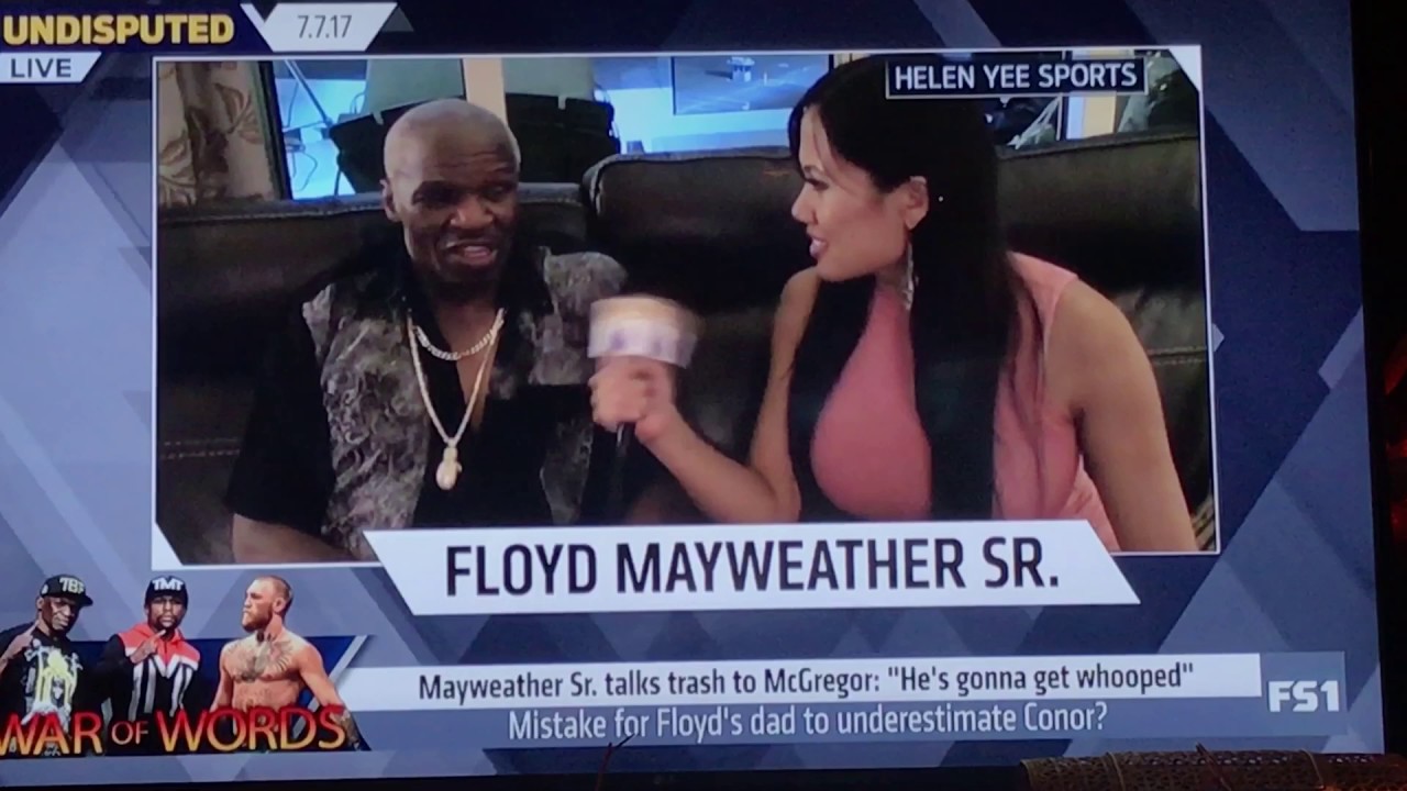 Helen Yee interview with Floyd Mayweather Sr on FOX Sports - YouTube