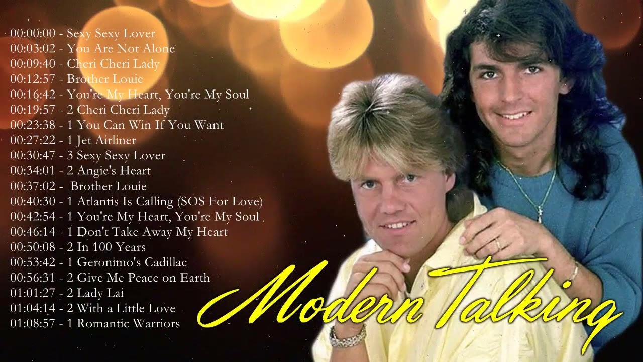 Modern Talking Greatest Hits Full Album 2022 - Best Of Modern Talking ...