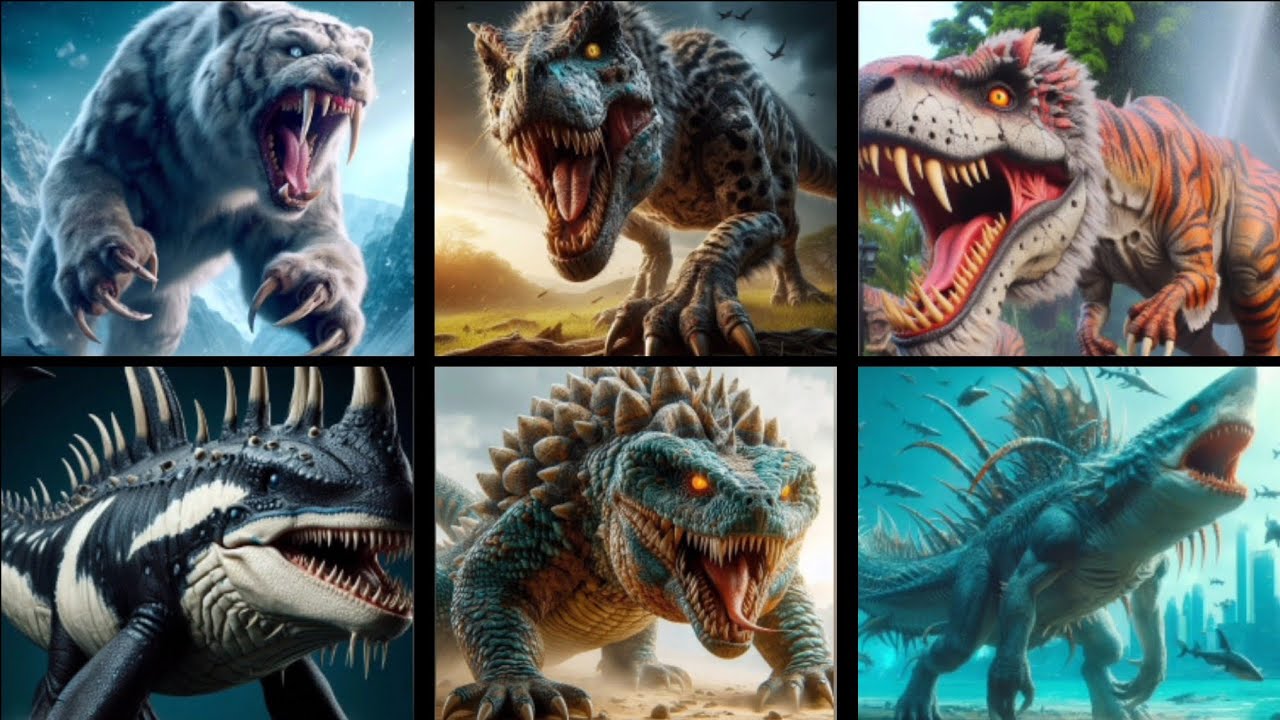 Amazing ANIMAL FUSION HYBRID: Predatorial Fusion - YouTube