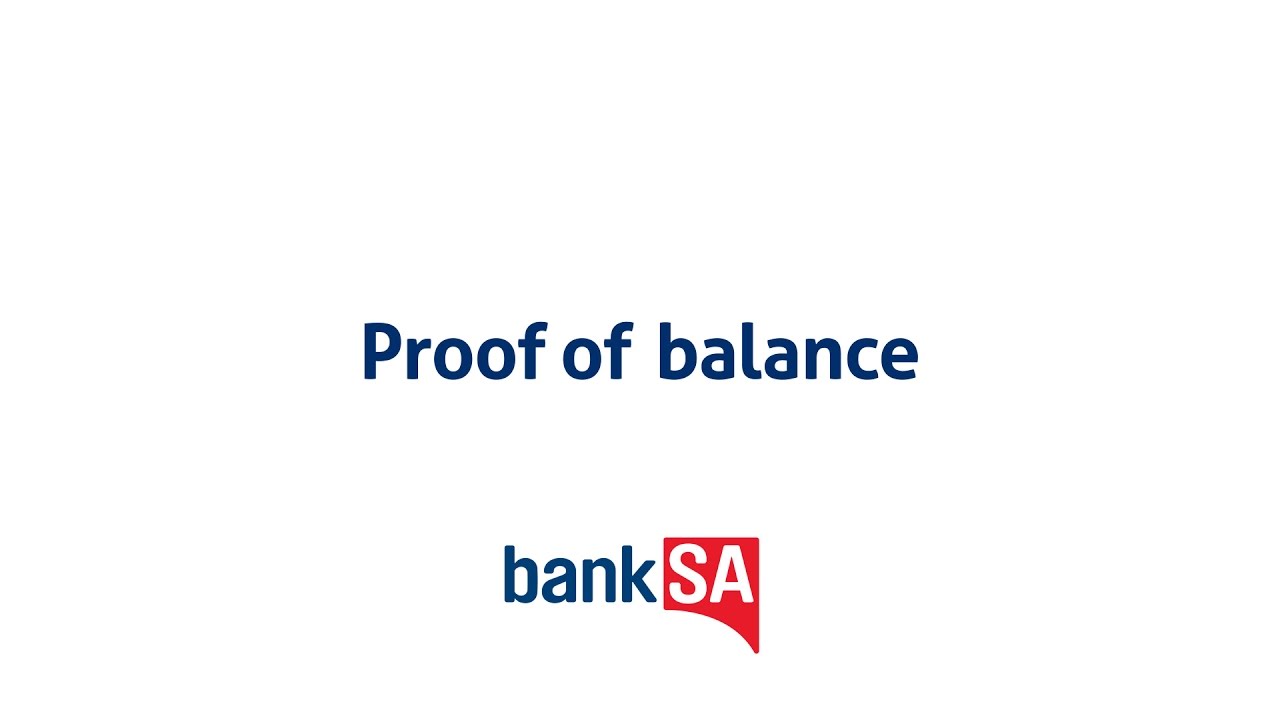 Proof of Balance - YouTube