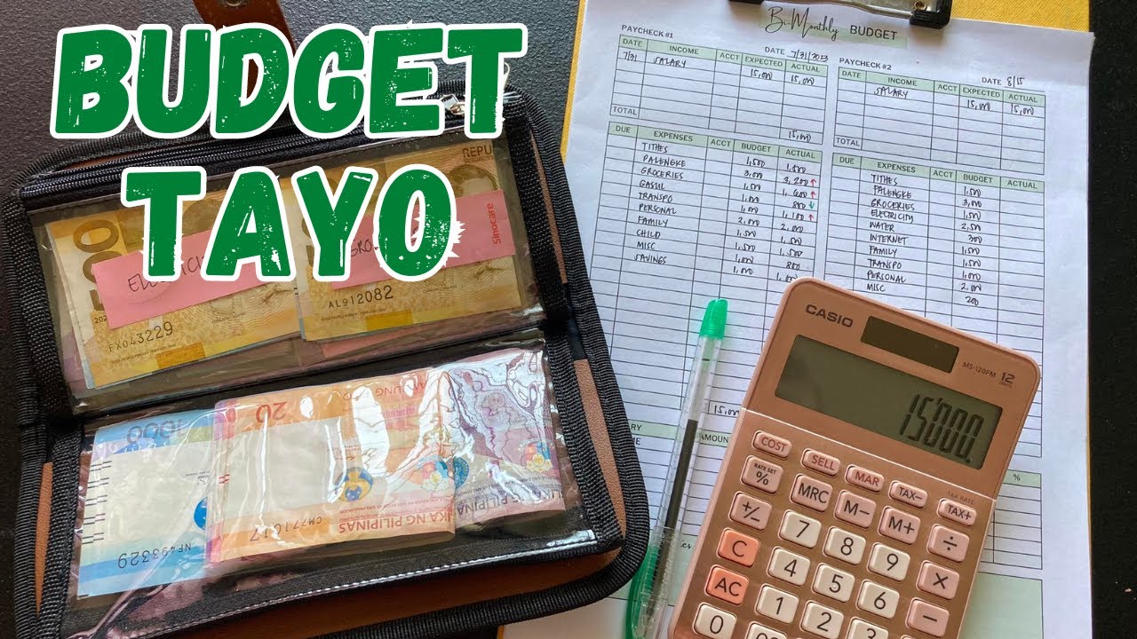Budgeting for Beginners: Paano Mag Budget ng Pera - YouTube