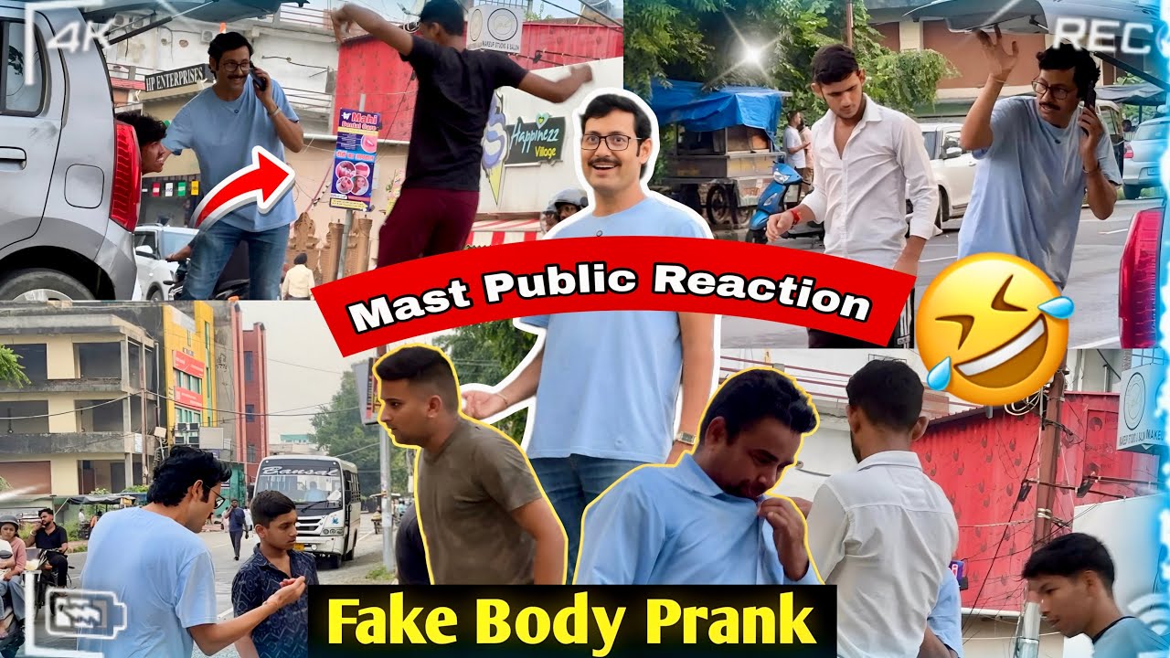 Fake Dead body 💀 || prank 🤣 || #pranks - YouTube