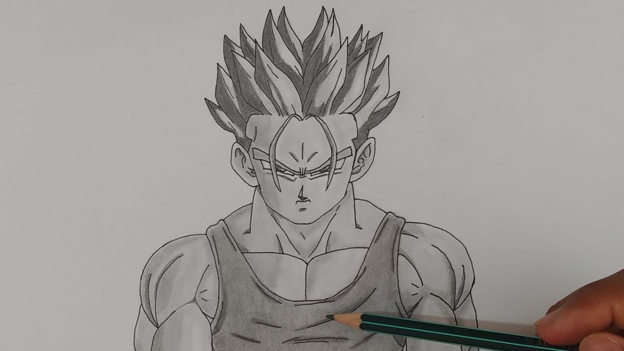 Como Dibujar a TRUNKS SSJ2 | How to draw TRUNKS SSJ2 - YouTube