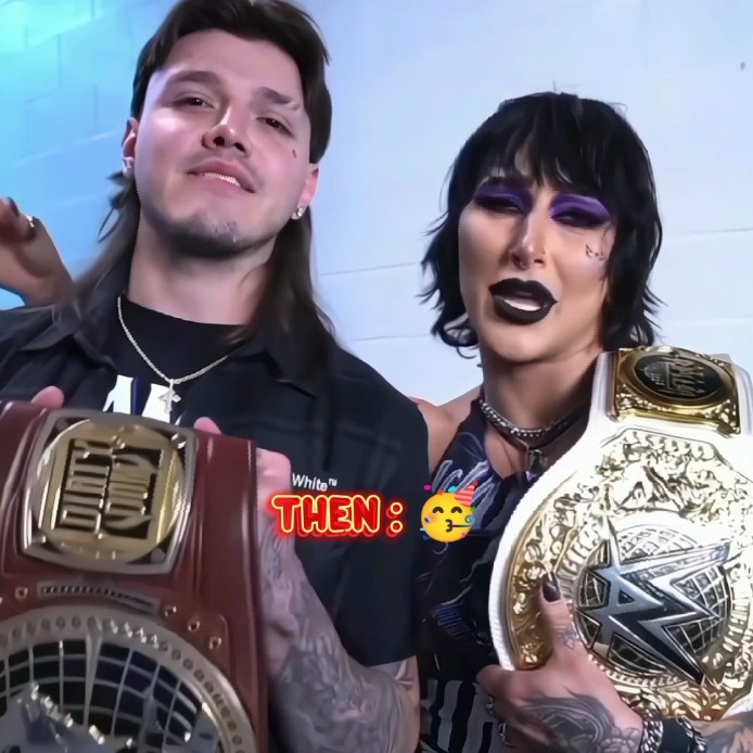 Dominik Mysterio Betrays Rhea Ripley Then Vs Now Edit!💔🩹 #wwe # ...