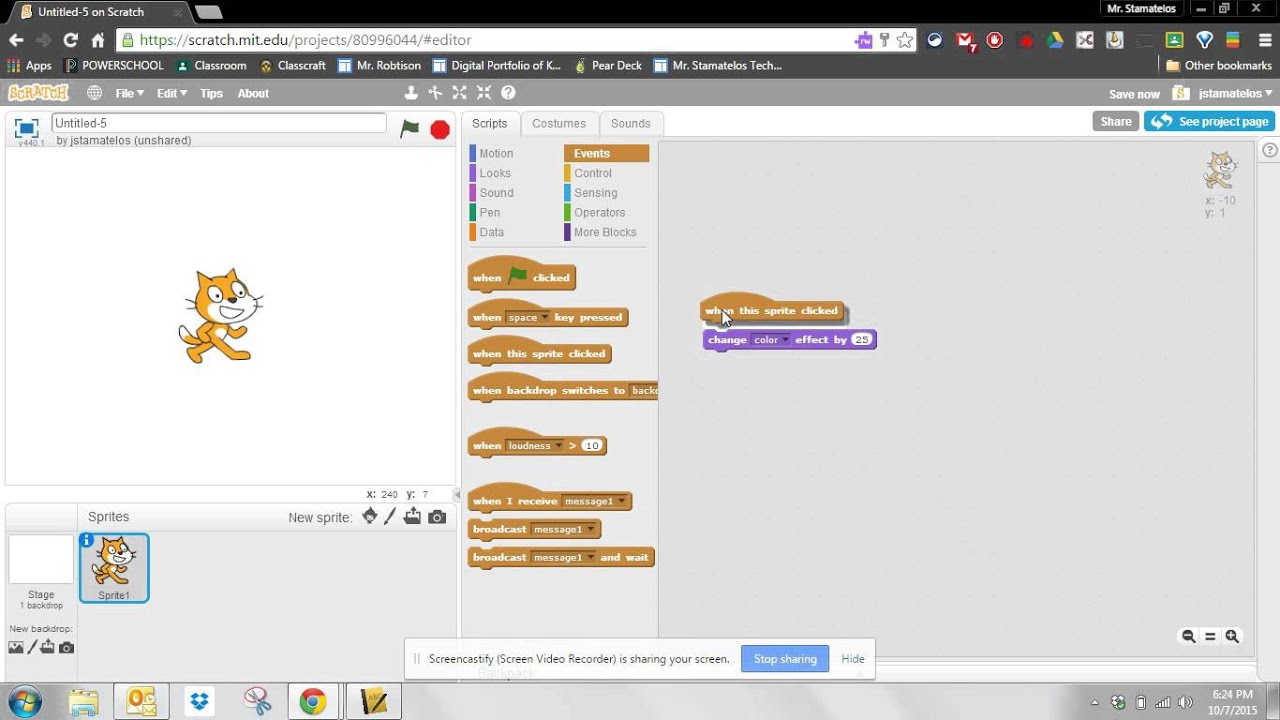 Scratch Change Your Sprite Color YouTube Scratch Change Your Sprite Color YouTube