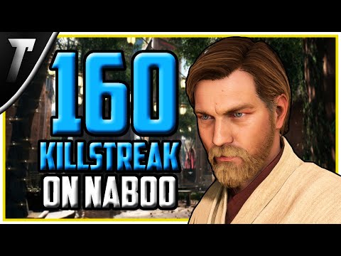 Star Wars Battlefront 2 Obi-Wan Kenobi 160 Killstreak (Naboo)