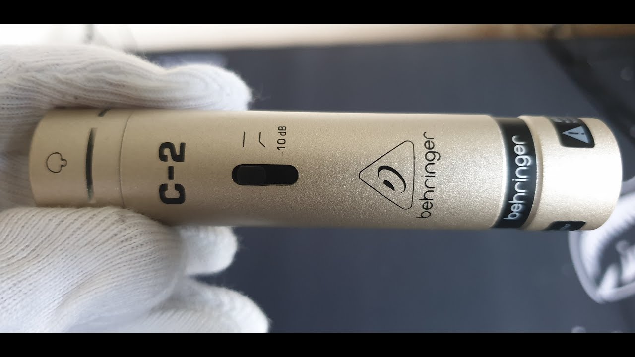 Behringer C-2 Short Condenser Microphone Quick Visual Showcase - YouTube